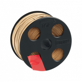 Paper coated wire spool